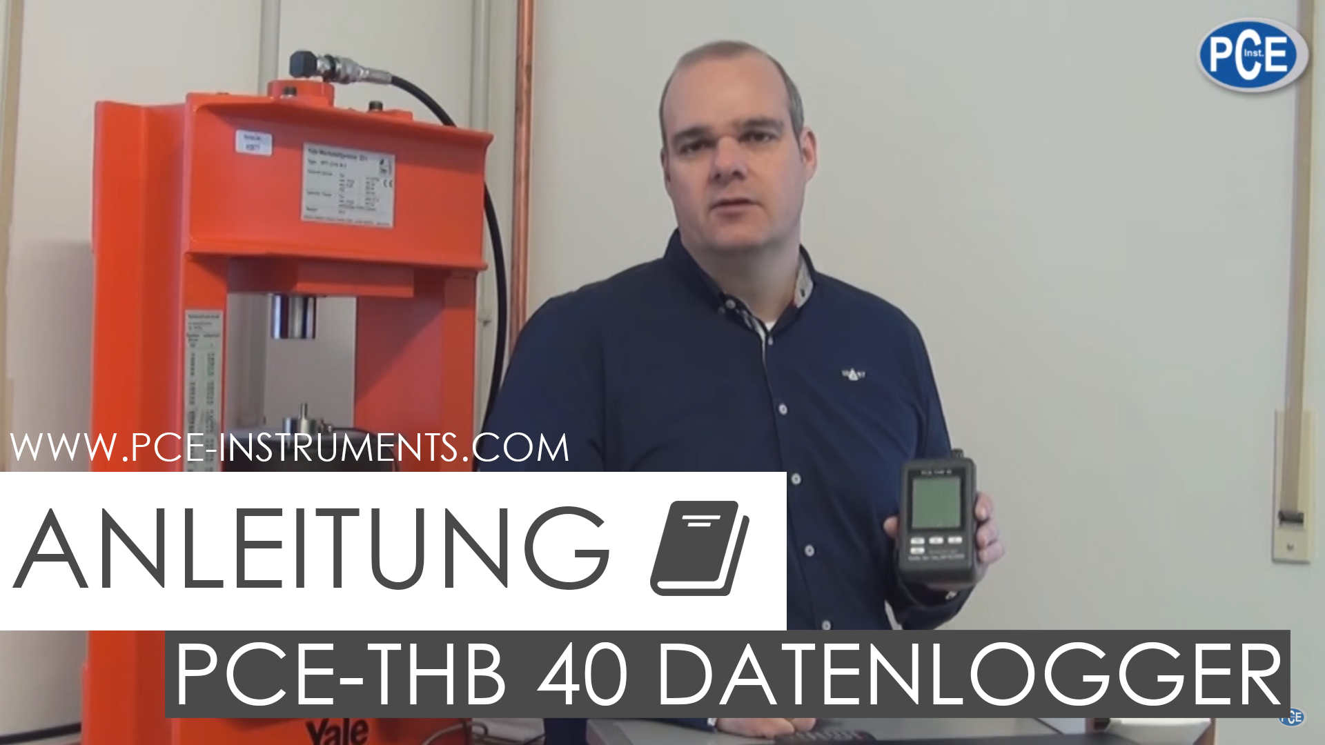 Bedienungsanleitung – Datenlogger PCE-THB 40 – PCE Instruments ...