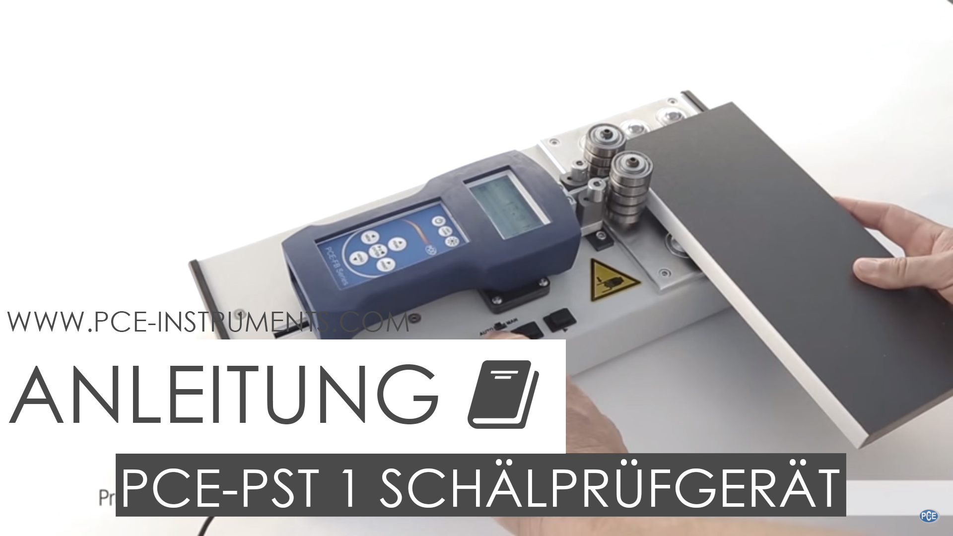 Bedienungsanleitung – PCE-PST 1 Schälprüfgerät – PCE Instruments ...